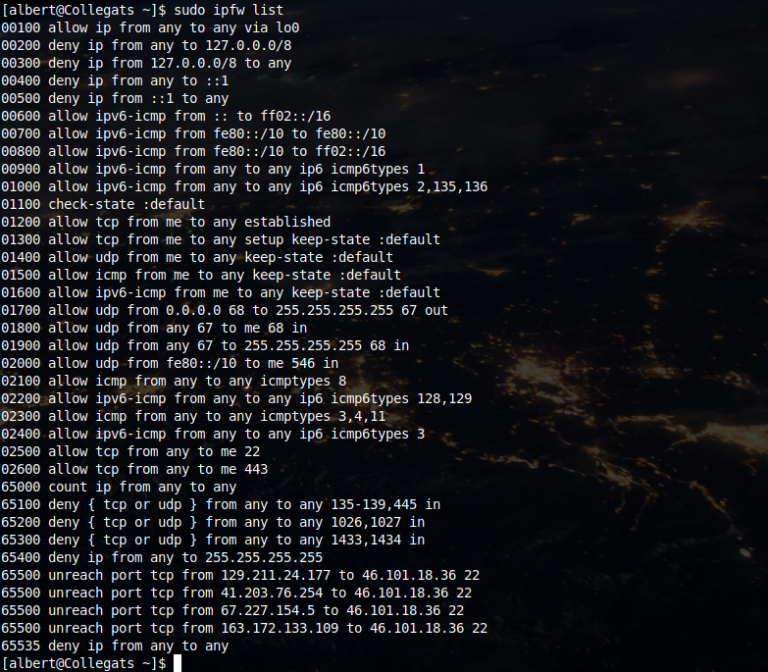 How to configure the IPFW firewall on FreeBSD - Admin... by accident!