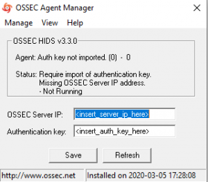 How to install OSSEC agents on Windows - Admin... by accident!